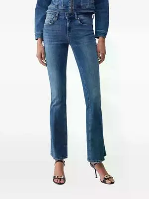 Liu Jo Belt-loop Flare Jeans