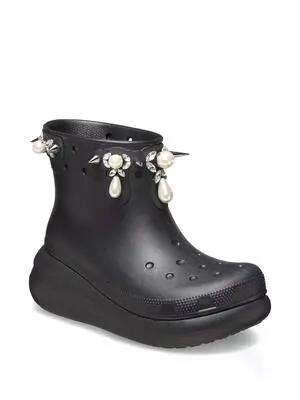CROCS Simone Rocha X Pearl-embellished Boots