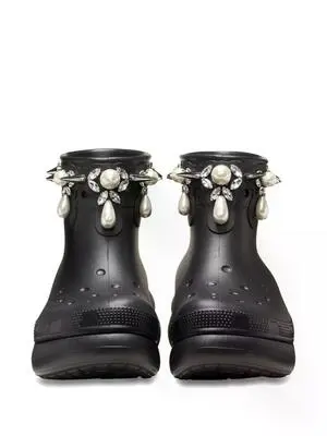 CROCS Simone Rocha X Pearl-embellished Boots