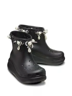 CROCS Simone Rocha X Pearl-embellished Boots