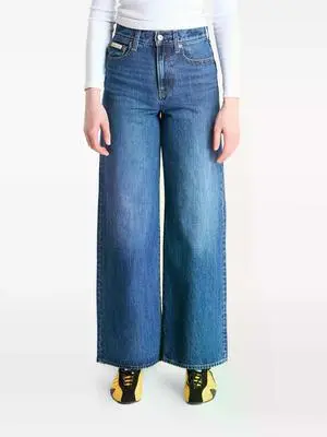 Calvin Klein Wide Leg Jeans For Women