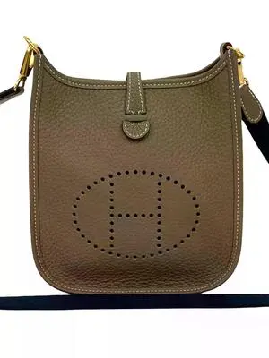 Hermès 2024 Evelyne Tpm 16 Crossbody Bag - Brown