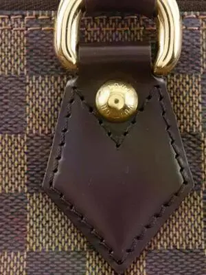 LOUIS VUITTON 2007 Damier Ebene Saleya Pm Handbag - Brown