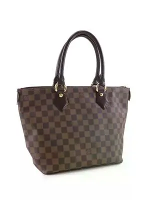 LOUIS VUITTON 2007 Damier Ebene Saleya Pm Handbag - Brown