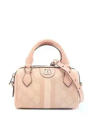 Gucci Gg Supreme Ophidia Super Mini Satchel 2016-2026 - Pink
