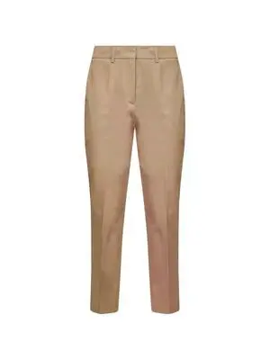 BLANCA VITA Pressed Tapered Trousers