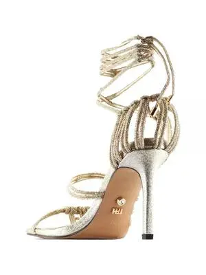 TWENTY FOURHAITCH Molì Oro Strappy Sandals