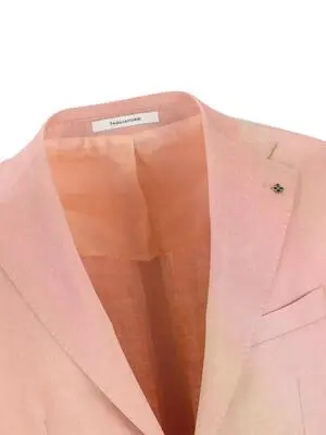 Tagliatore Buttoned Blazer - Pink