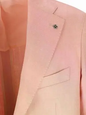 Tagliatore Buttoned Blazer - Pink