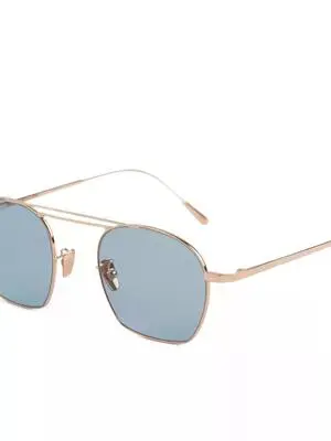 CUTLER & GROSS Geometric Sunglasses