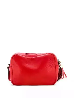 Gucci Soho Disco Leather Small Crossbody Bag - Red