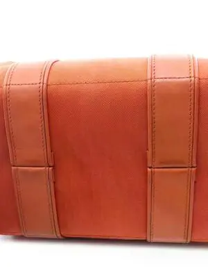 Hermès 2010-2026 Toile And Chevron Acapulco Pm Tote - Brown