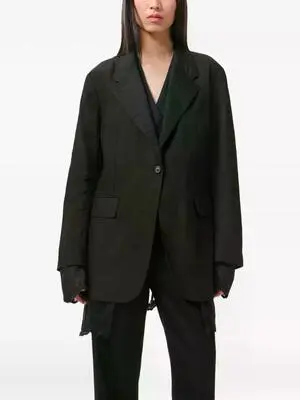 Our Legacy Reversible Single-breasted Blazer - Black