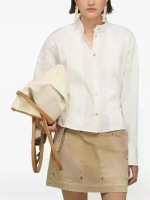 SEMICOUTURE Delicia Shirt With Pleated Detail