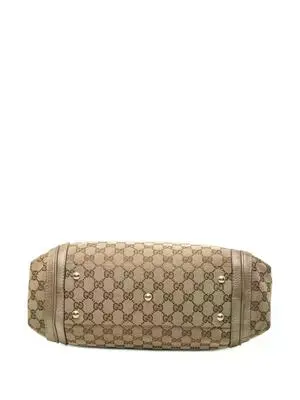 Gucci Large Gg Canvas Bella Shoulder Bag