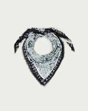 ALLSAINTS Canter Square Scarf - White