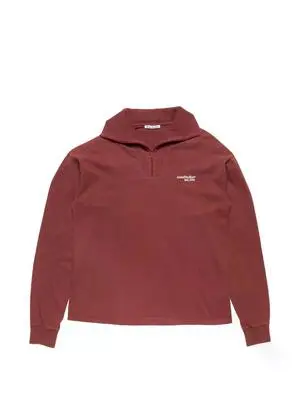 Acne Studios Zip-up Long-sleeved Sweatshirt - Red