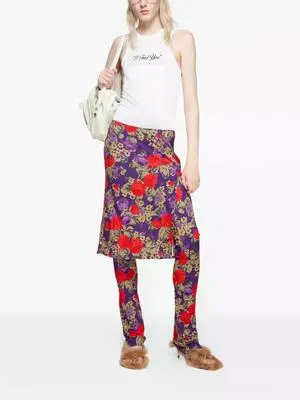 Acne Studios Printed Tank Top - White