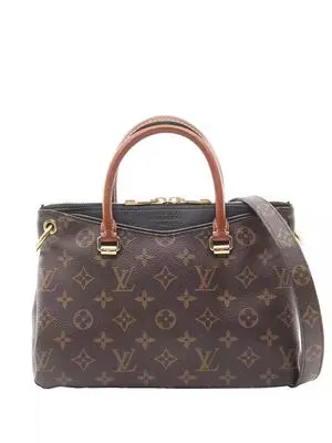 LOUIS VUITTON 2015 Monogram Pallas Bb Satchel - Brown