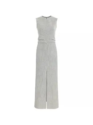 Proenza Schouler Selene Slit Dress - Grey