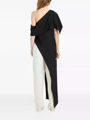Proenza Schouler Haya Ruffled Top - Black