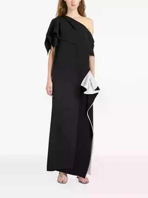 Proenza Schouler Haya Ruffled Top - Black