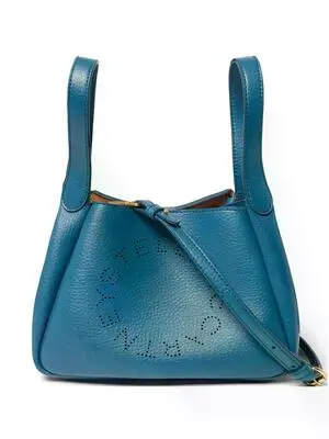 Stella McCartney Perforated Tote Bag - Blue