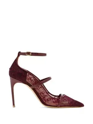 MALONE SOULIERS Diaz Heeled Pumps - Red