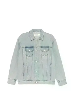 KIMHEKIM Pearl Embelished Denim Jacket - Blue