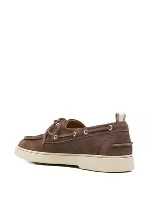 Officine Creative Bones Boat Shoes
