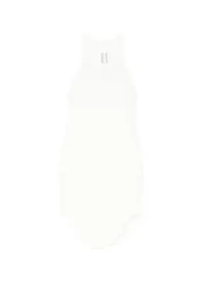Rick Owens Basic Ribbed Tank - Neutrals