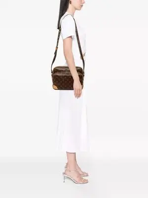 LOUIS VUITTON 2002 Monogram Nil Crossbody Bag
