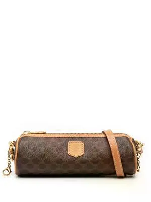 Celine 2000-2026 Macadam Coated Canvas Crossbody Bag