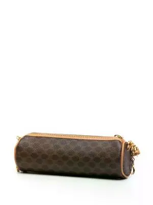 Celine 2000-2026 Macadam Coated Canvas Crossbody Bag