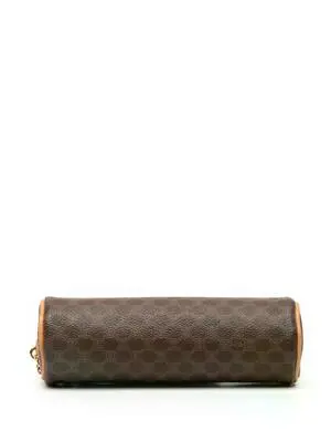 Celine 2000-2026 Macadam Coated Canvas Crossbody Bag