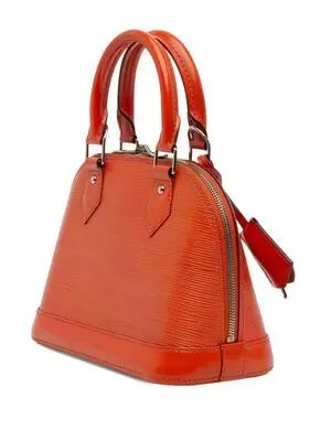 LOUIS VUITTON 2012 Epi Alma Bb Satchel - Orange
