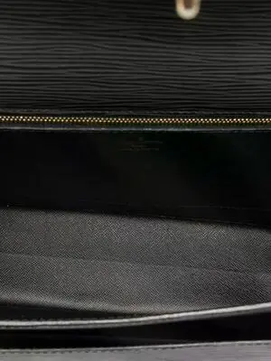 LOUIS VUITTON 2002 Epi Monceau 28 Satchel - Black