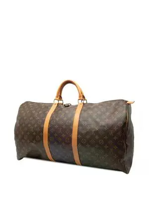 LOUIS VUITTON 1995 Monogram Keepall 60 Travel Bag