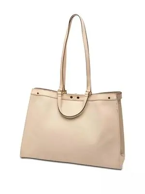 Fendi Zucca Embroidered Canvas Peekaboo X Tote Satchel