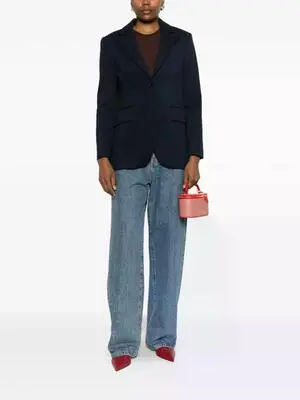 Gant Flap-pocket Single-breasted Blazer - Blue