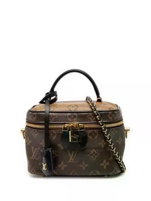 LOUIS VUITTON 2020 Monogram Reverse Vanity Pm Satchel