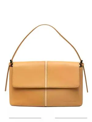 Burberry Leather Flap Shoulder Bag