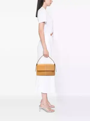 Burberry Leather Flap Shoulder Bag