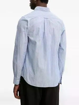 Gant Striped Pocket Shirt - Blue