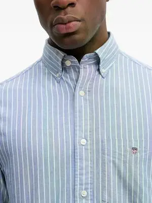 Gant Striped Pocket Shirt - Blue