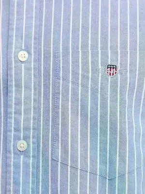 Gant Striped Pocket Shirt - Blue
