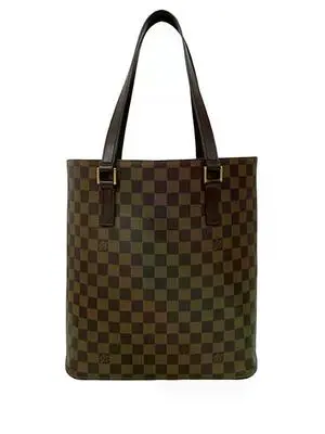 LOUIS VUITTON 2001 Damier Ebene Vavin Gm Shoulder Bag