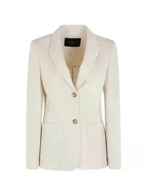 Seventy Buttoned Blazer - Neutrals
