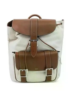Amiri Buckled Backpack - Neutrals