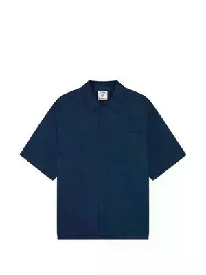 Casablanca Monogram-print Shirt - Blue